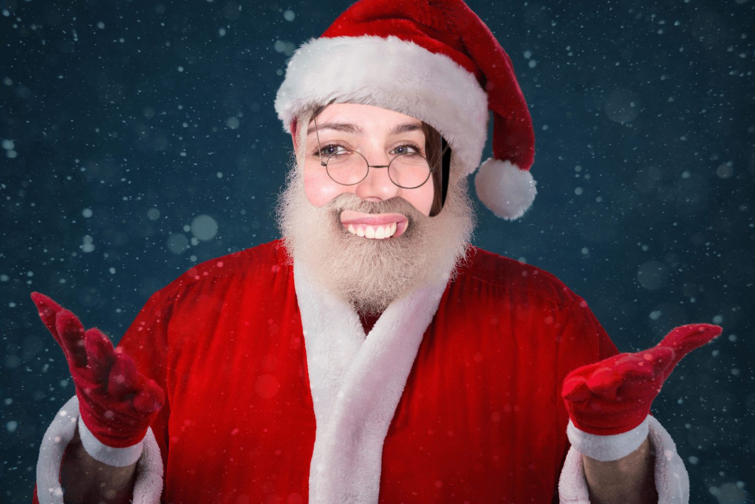 Echoe Matthews As Santa - Echoe Matthews